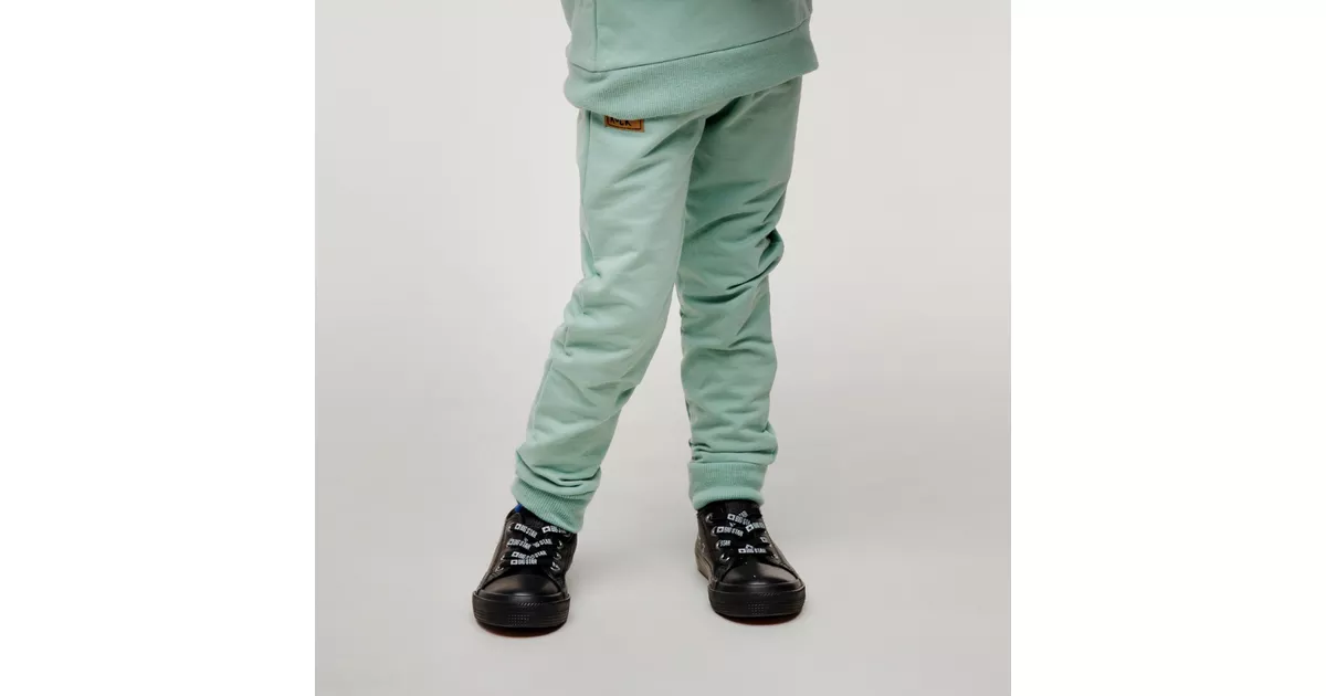 Spodnie zielone LETS ROCK - Sklep Pinokio.pl